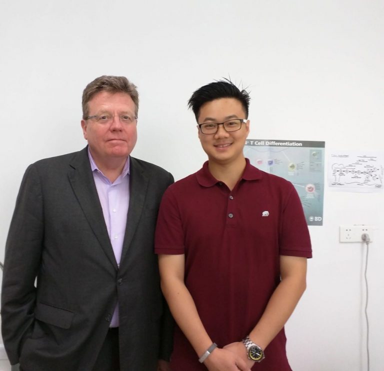 美国芝加哥大学分子工程学院院长Matthew Tirrell教授访问艾沐蒽生物 – 艾沐蒽®